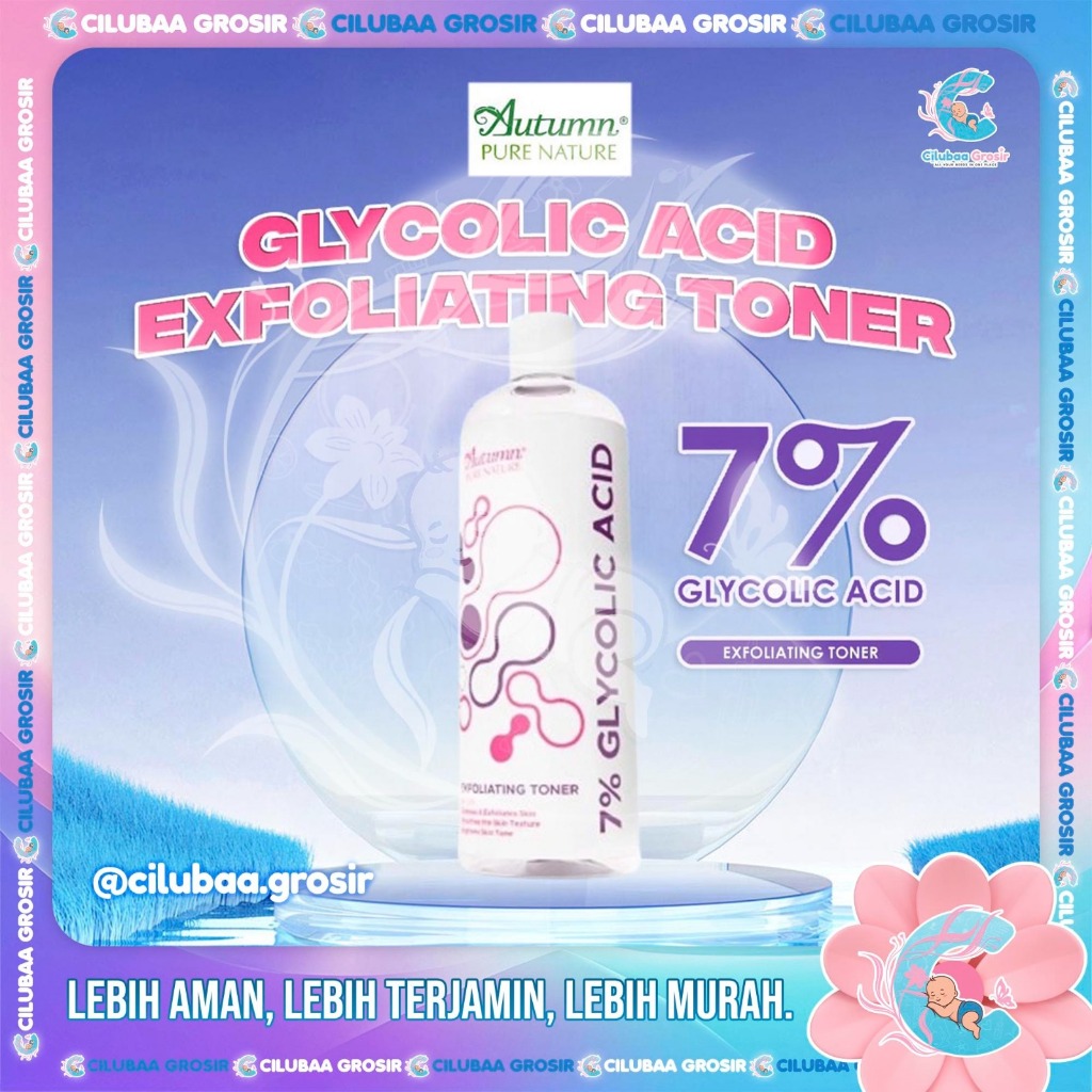 Jual AUTUMN Glycolic Acid 7% Toning Solution Exfoliating Toner 500ml ...