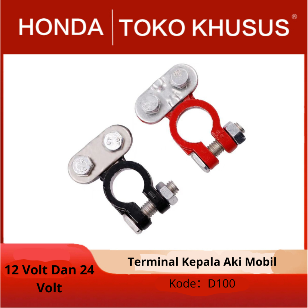 Jual Power 2pcs/set Terminal Kepala Aki MobilBahan battery baterai ...