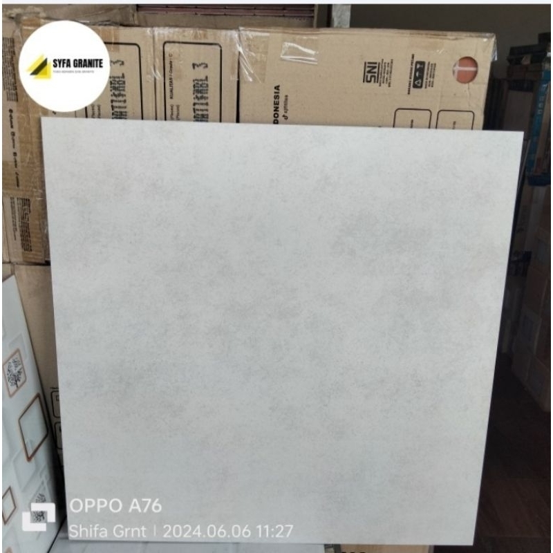 Jual Granit lantai 60x60.Cemento White/Infinity | Shopee Indonesia