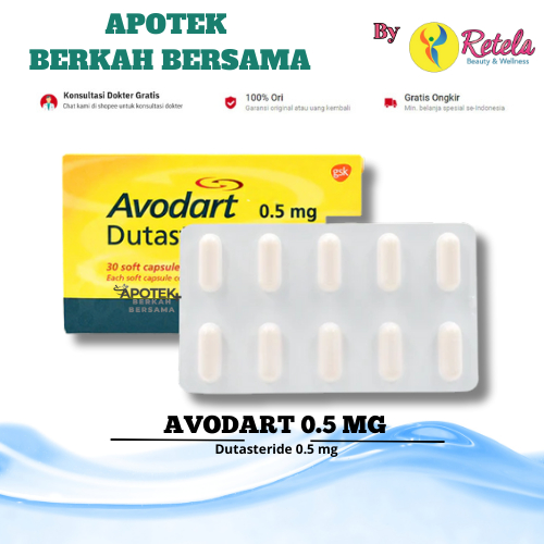 Jual AVODART 0,5 MG PER BOX ISI 30 KAPSUL | Shopee Indonesia