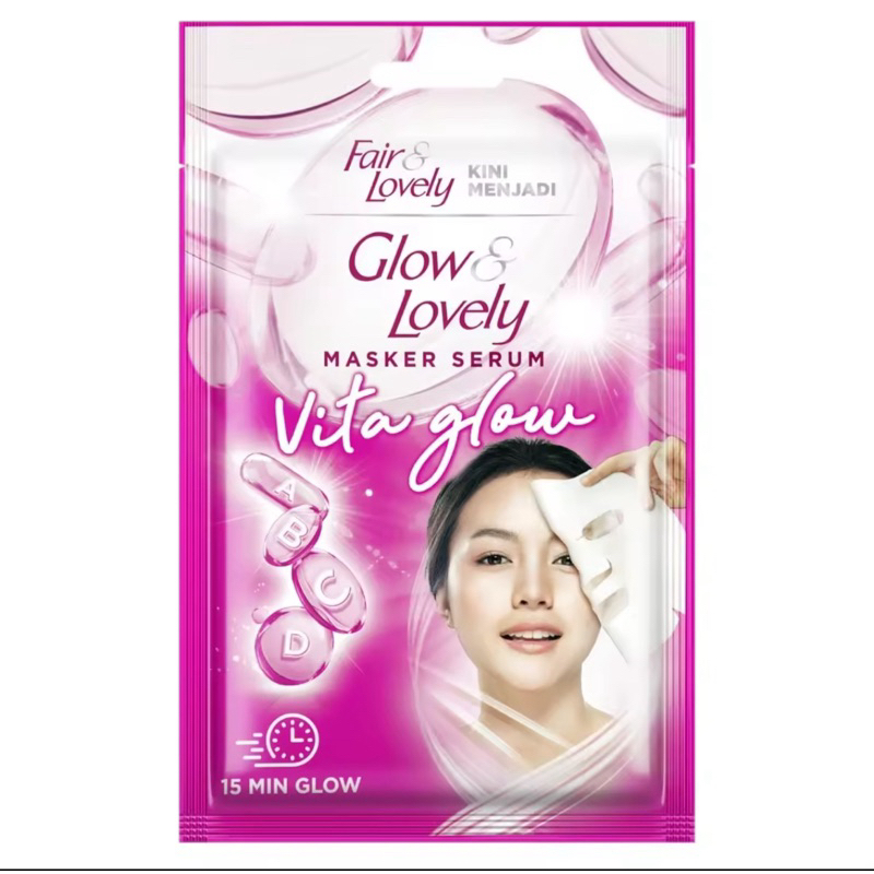 Jual Glow & Lovely Multivitamin Serum Sheet Mask 20g | Shopee Indonesia