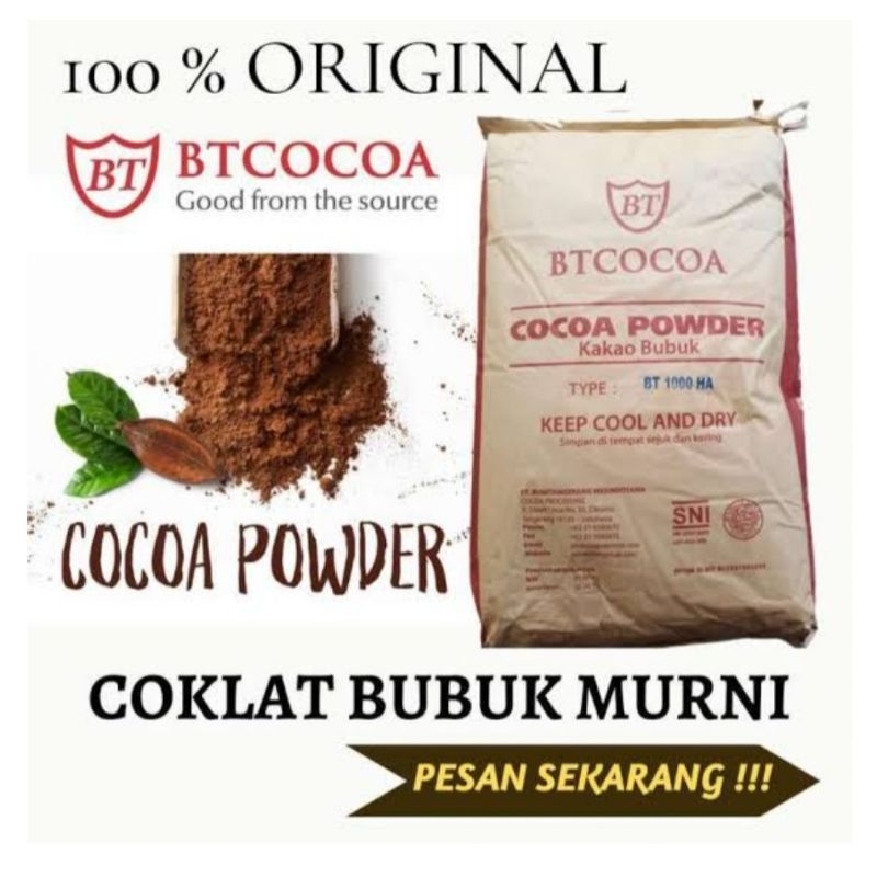Jual BT Cocoa Powder 1000Ha | 100% asli | Shopee Indonesia