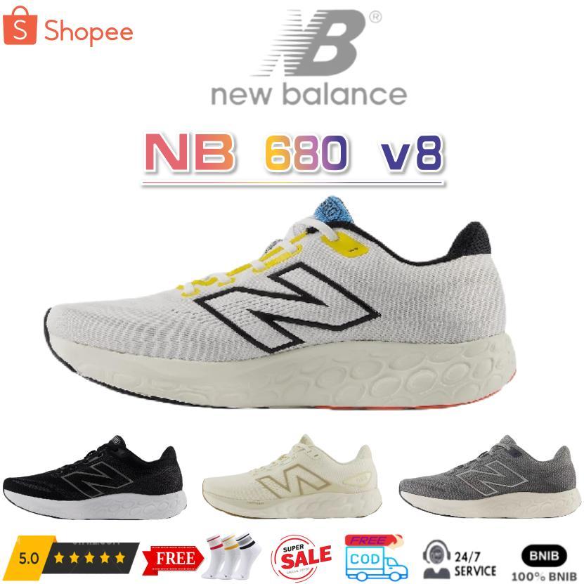 Jual 【Promosi Toko Baru】COD NEW BALANCE Sepatu Lari Pria FRESH FOAM 680 ...