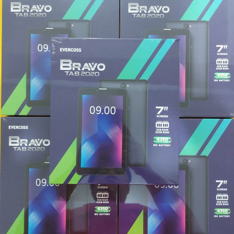 Jual Evercoss Bravo Tab X7 3/32Gb Tablet 7inch 4G Garansi Resmi | Shopee Indonesia
