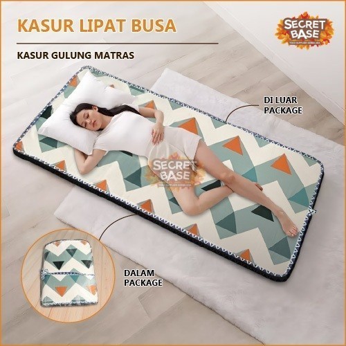 Jual KASUR LIPAT BUSA - Kasur Camping / Travel Bed / Kasur Gulung ...