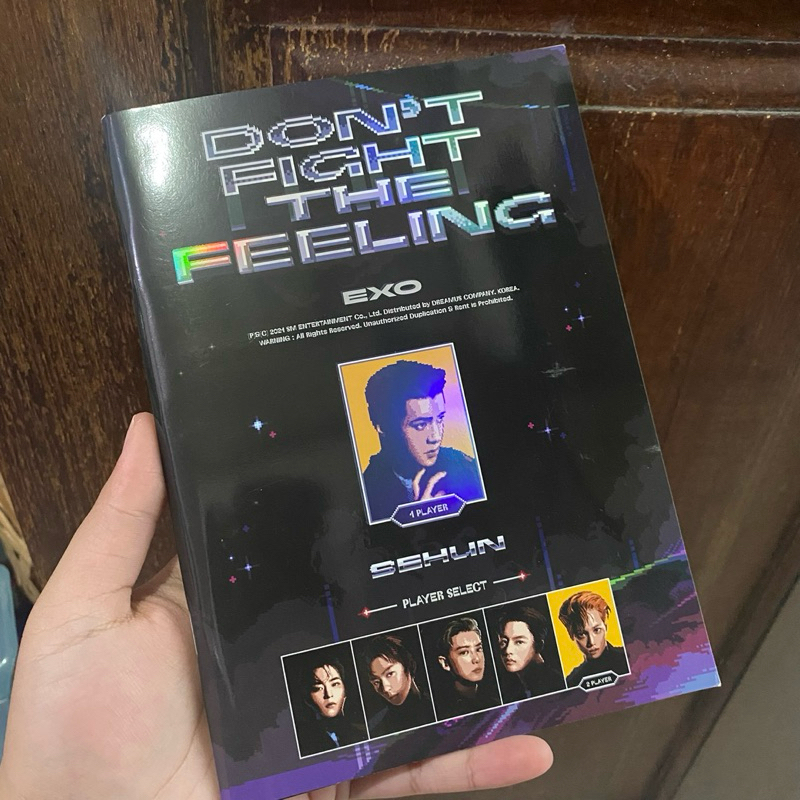 Jual EXO - DON'T FIGHT THE FEELING Special Album (Expansion Ver.) | Shopee Indonesia