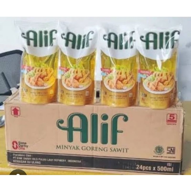 Jual Minyak Goreng Alif 500ml | Shopee Indonesia