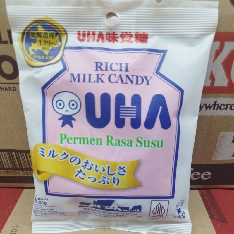 Jual Permen Susu Uha 51Gram | Shopee Indonesia