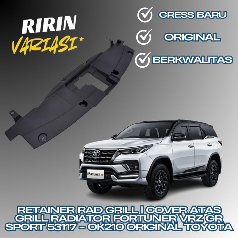 Jual cover atas grile grill radiator FORTUNER VRZ GR SPORT FACELIFT ...