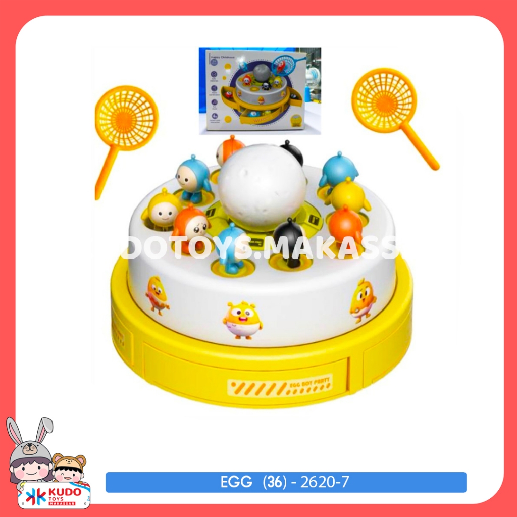 Jual MAINAN FAMILY GAMES TANGKAP TELUR AYAM LUCU - 2620-7 - EGG (36 ...