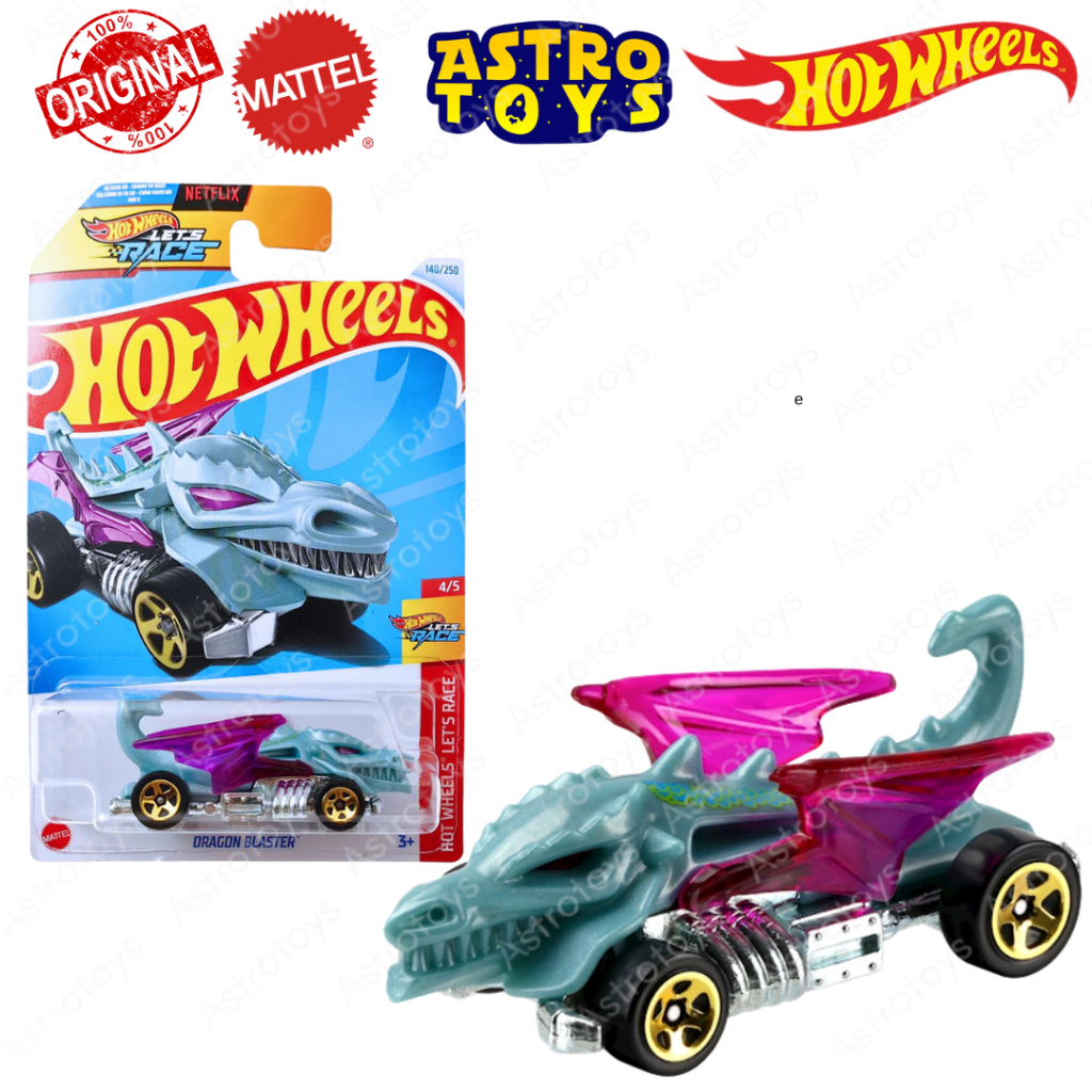Jual Hot Wheels Basic Dragon Blaster Mobil Naga 1:64 Original - Mainan ...