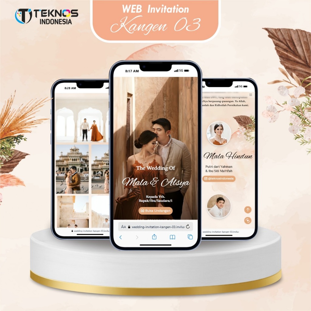 Jual UNDANGAN WEBSITE PERNIKAHAN - UNDANGAN DIGITAL - UNDANGAN WEB ...