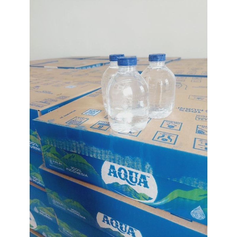 Jual aqua cube 220ml x 24 botol ( 1box ) | Shopee Indonesia