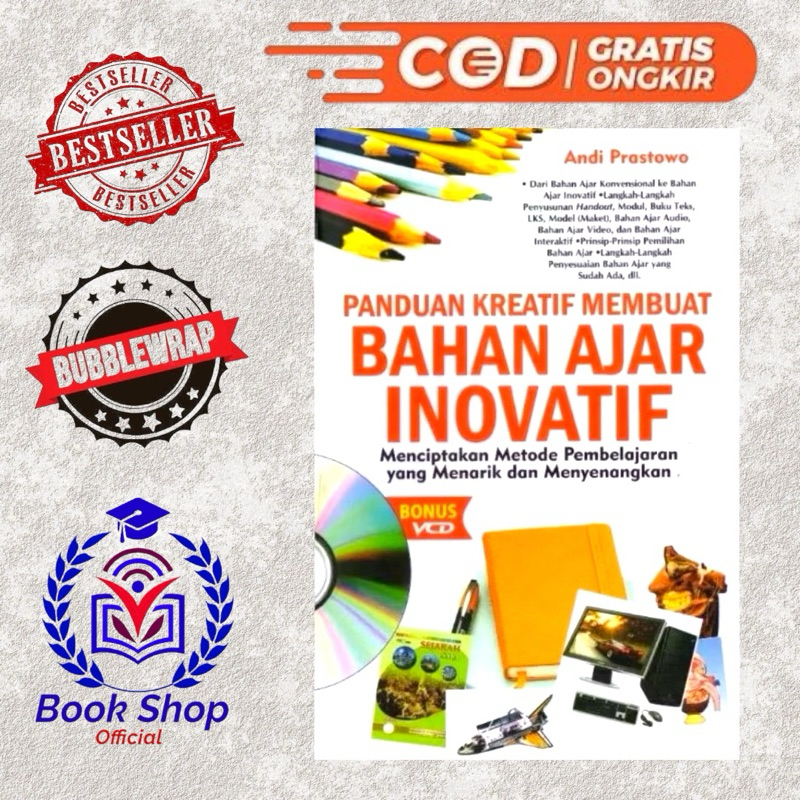 Jual Buku Panduan Kreatif Membuat BAHAN AJAR INOVATIF Menciptakan Metode Pembelajaran Yang ...