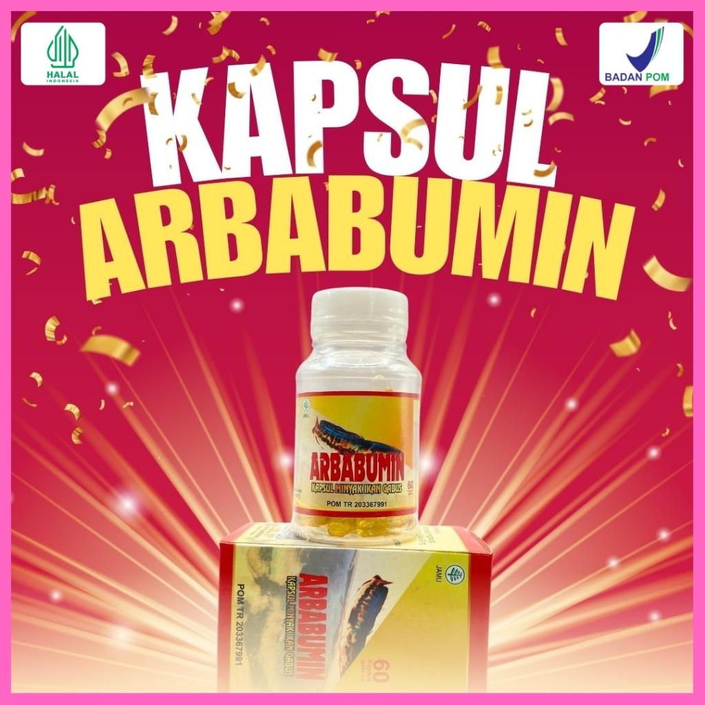Jual Kapsul Minyak Ikan Gabus Isi 60 Kapsul Penyembuhan Luka Original Herbal Percepat ...