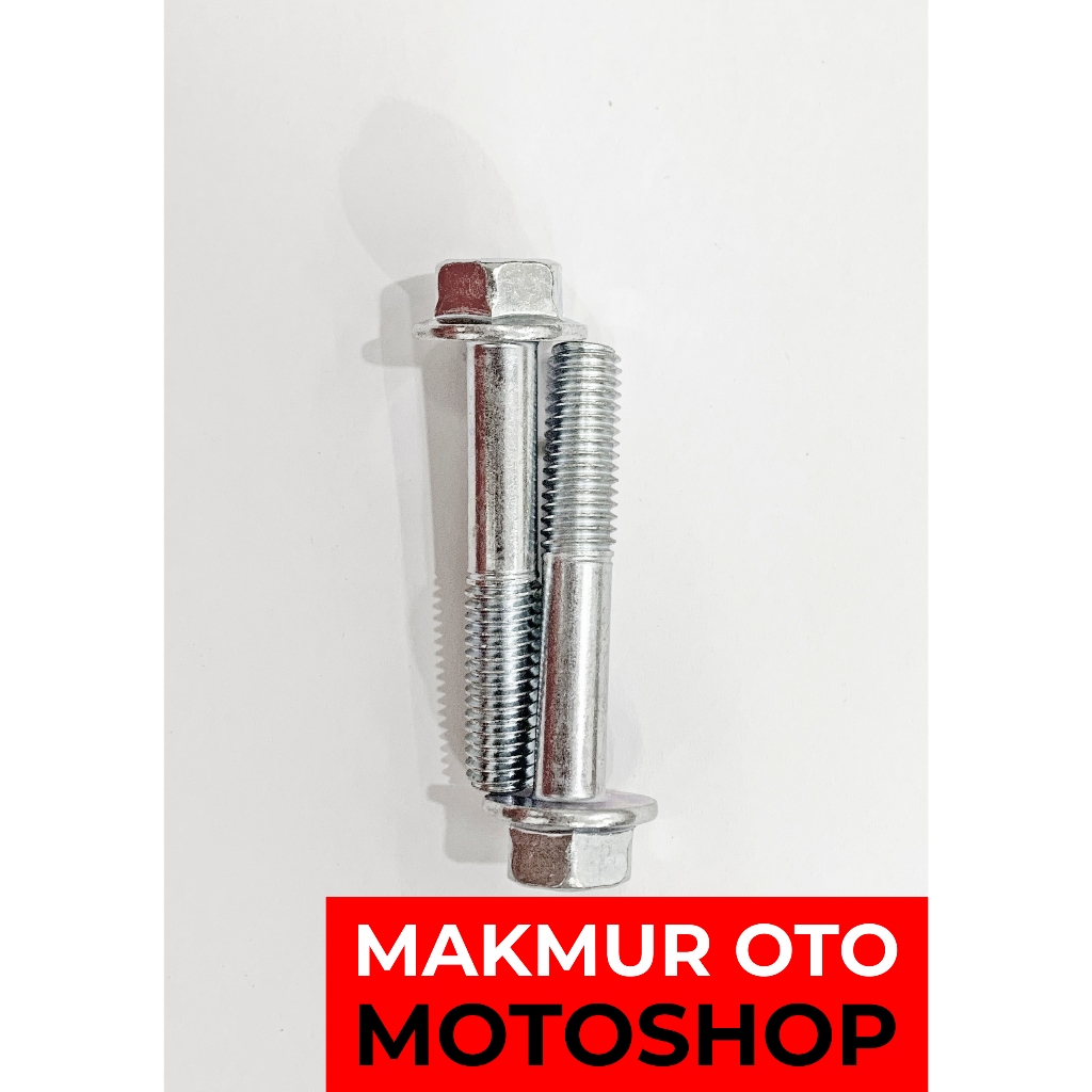 Jual Baut Flange M8 x 45 Kunci 12 Baut Topi Flange Bolt | Shopee Indonesia