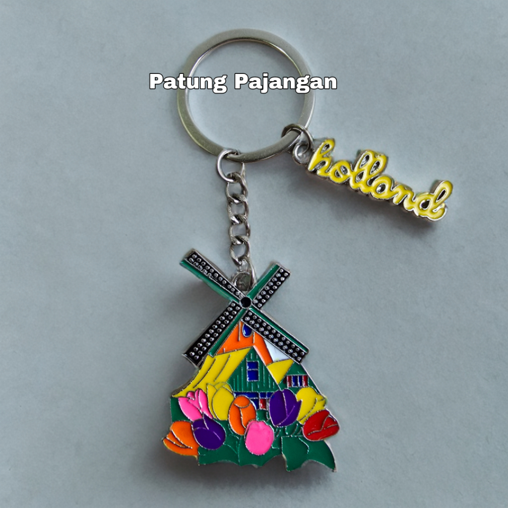 Jual souvenir gantungan kunci holland amsterdam keychain oleh oleh ...