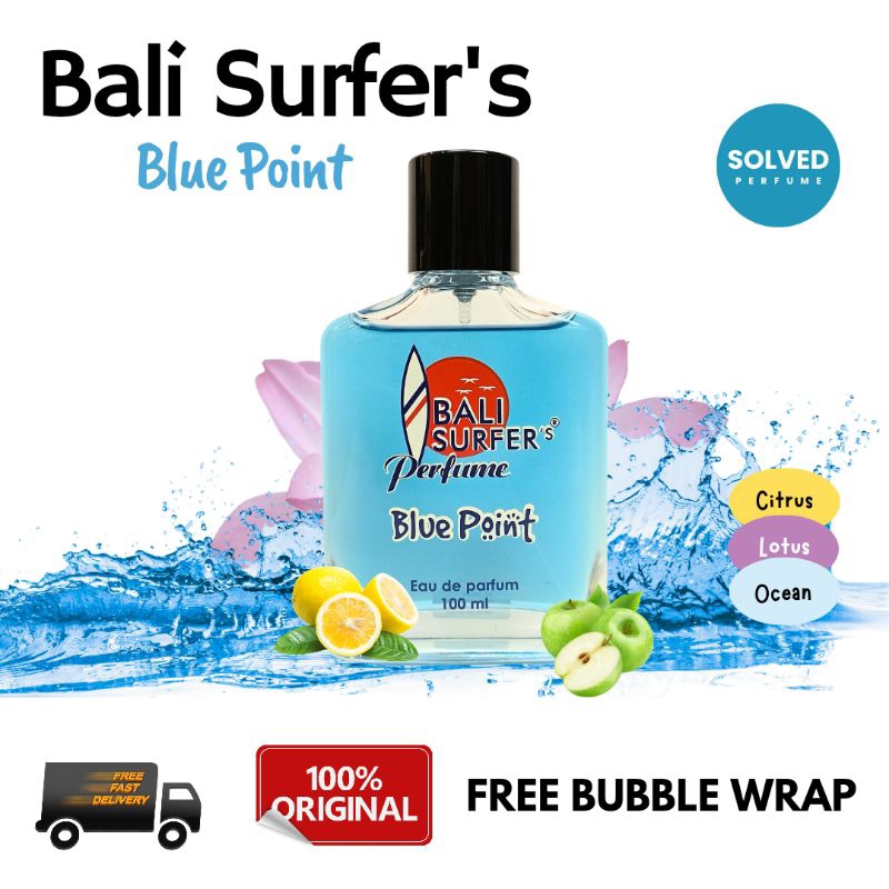 Jual Bali Surfers Parfum Blue Point BSP Pria Original Tahan Lama | Shopee Indonesia