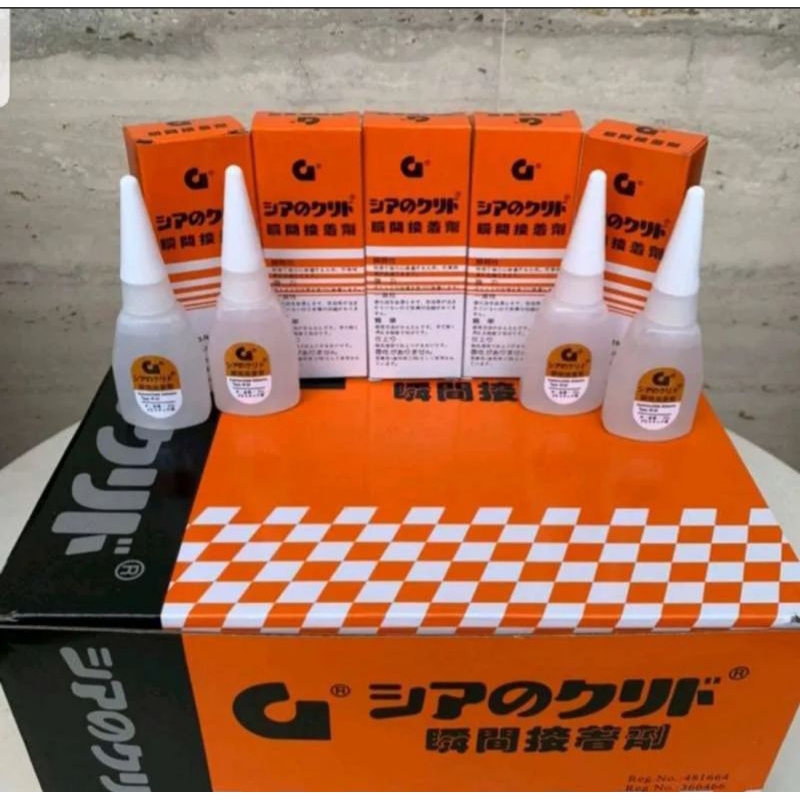 Jual Paket 50 pcs (1 BOX)/ Lem Korea Asli Indonesia 1 box isi 50 pcs ...