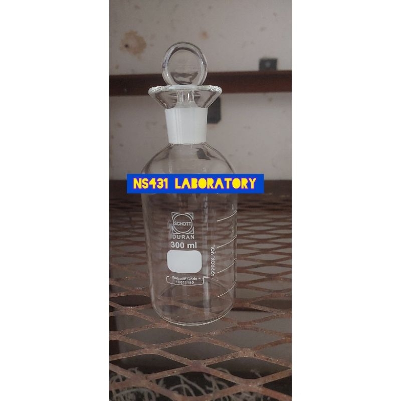 Jual bottle bod 300 schott duran/ bod winkler 300 ml skala | Shopee Indonesia