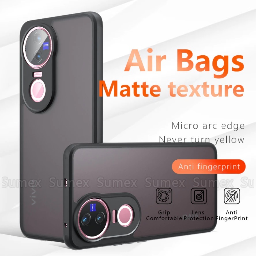 Jual Casing Hp Vivo V50 / V50 LITE / V40 / V30E / V30 / V30 Pro 5G Silikon Matte Doff Soft Case ...