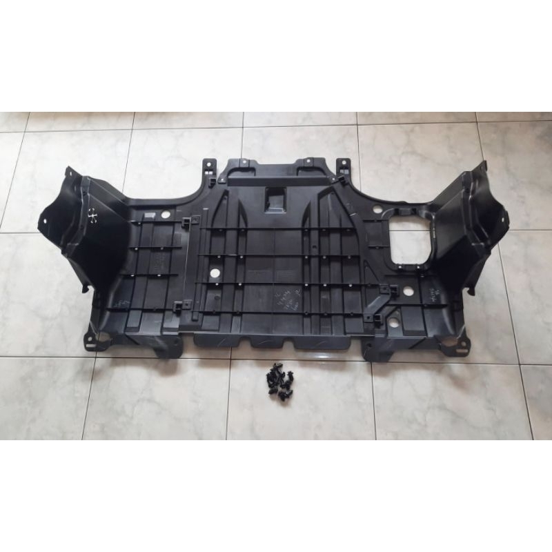 Jual cover dek mesin engine depan bawah brio mobilio 2014 2015 2016 2017 2018 2019 2020 2021 ...