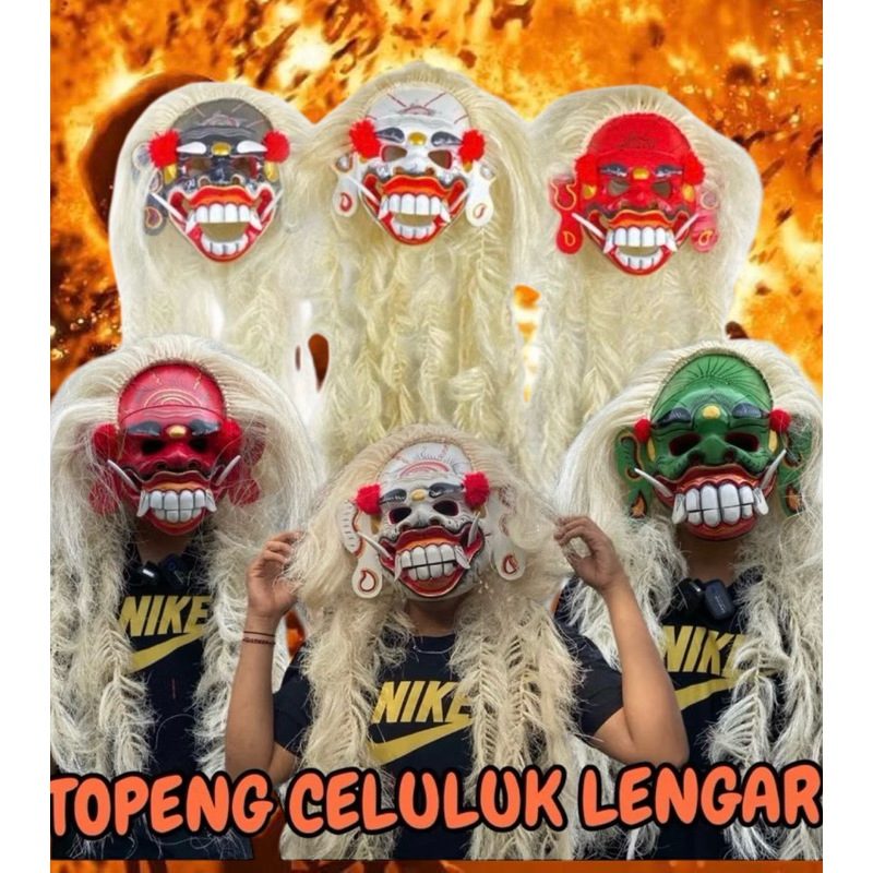Jual Topeng Celuluk Bali Ukuran Topeng 20cm x 20cm - Topeng Leak ...