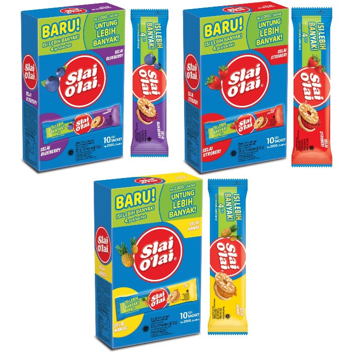 Jual Slai Olai Baru 10 sachet @32Gr | Shopee Indonesia