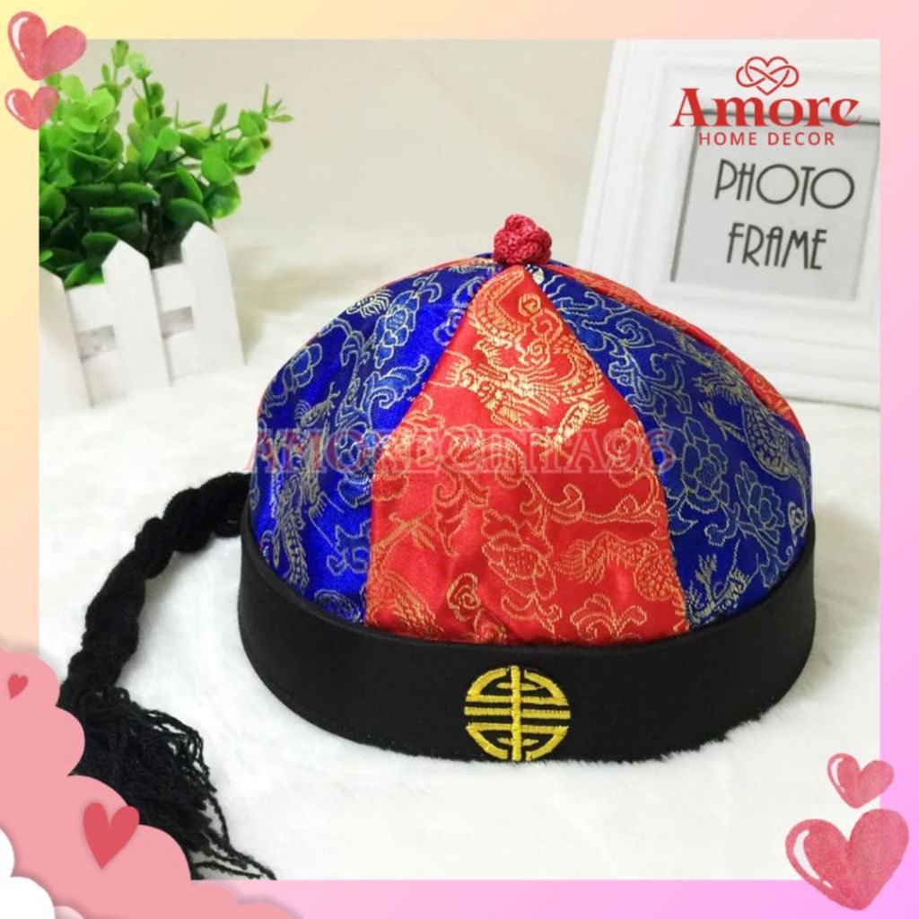 Jual TOPI IMLEK SINCIA ANAK DAN DEWASA / CHEONGSAM OqRIENTAL IMLEK ...