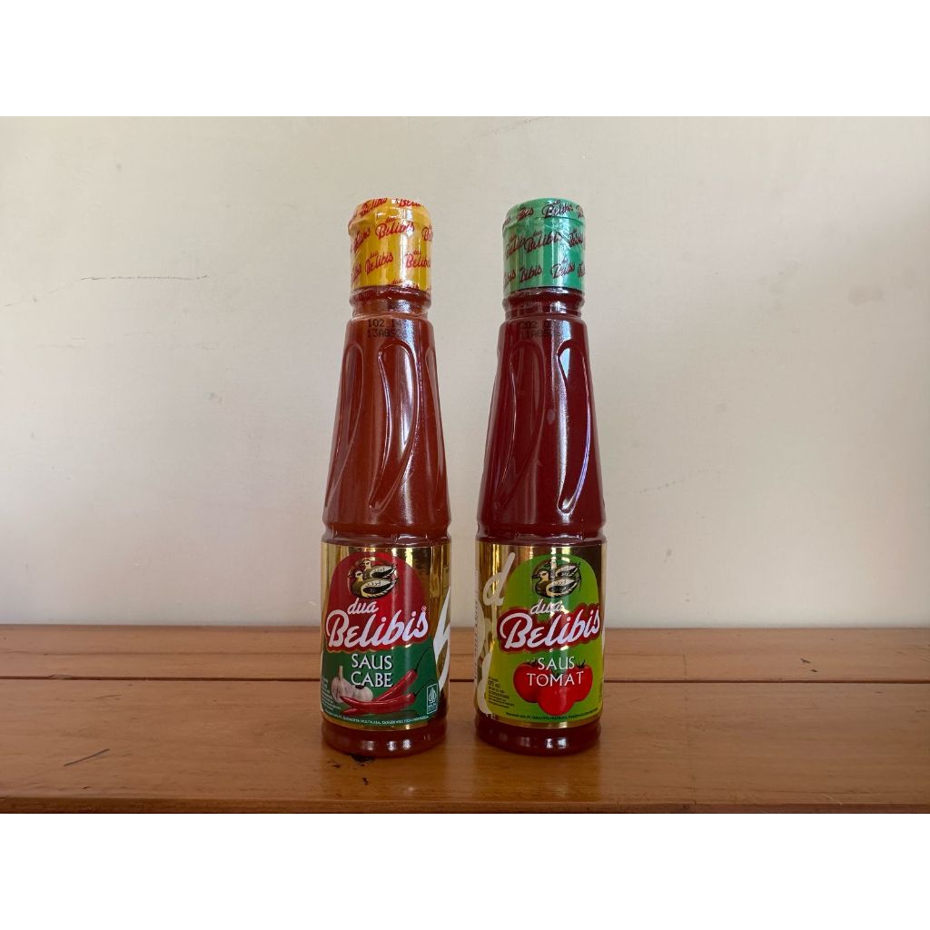 Jual Dua Belibis Saus Cabe Saus Tomat Saos Botol 135 ml | Shopee Indonesia