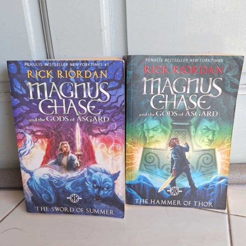 Jual [ORIGINAL] Novel Magnus Chase and The Gods of Asgard - The Sword ...