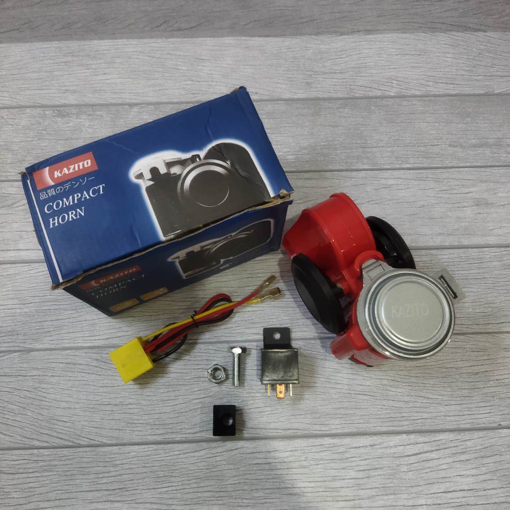Jual Klakson Kapal KAZITO Nautilus Angin Dinamo Klakson Waterproof ...