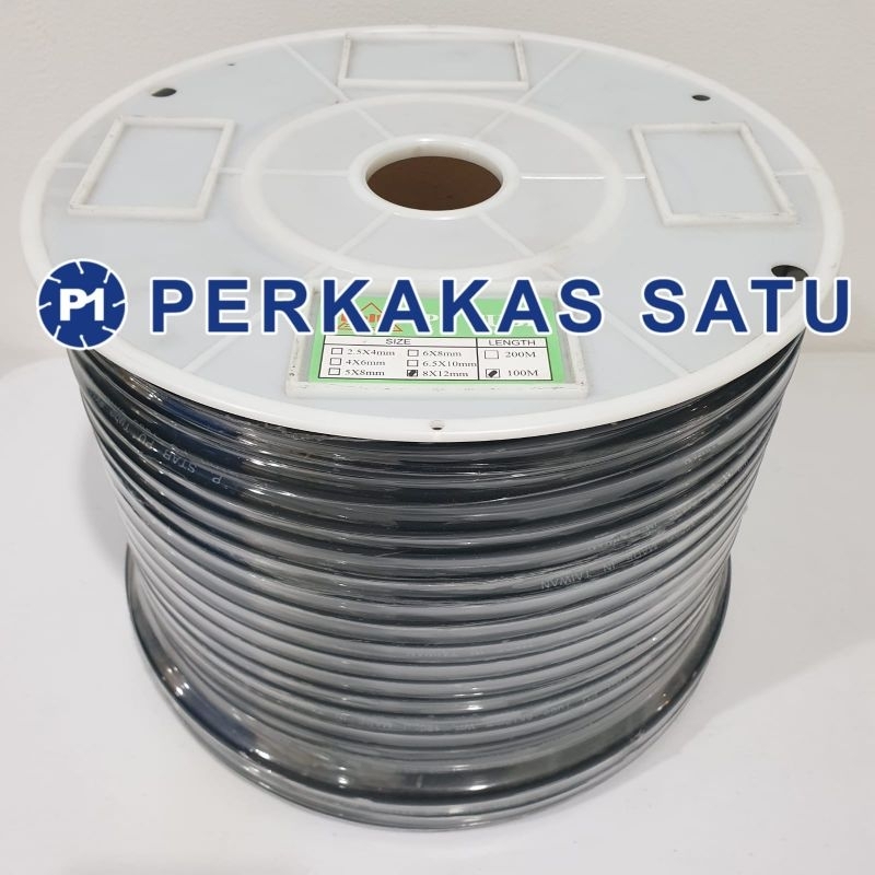 Jual SELANG ANGIN PU TUBING 8 X 12 MM POLYURETHANE TUBE HOSE BK TAIWAN ...