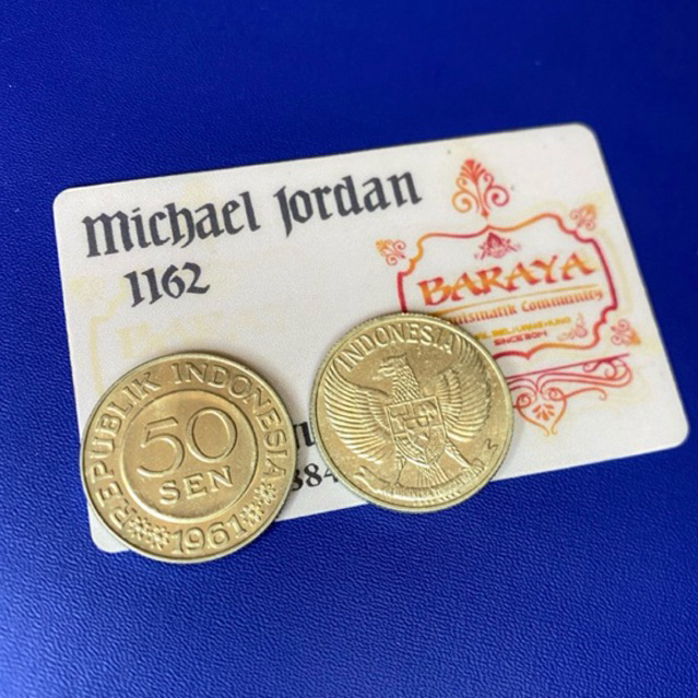 Jual KOIN KUNO 50 SEN GARUDA TH 1959 Gress | Shopee Indonesia