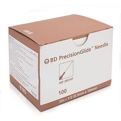 Jual BD PrecisionGlide Needle 30g Box Isi 100pcs BD Needle 30g/ Jarum ...