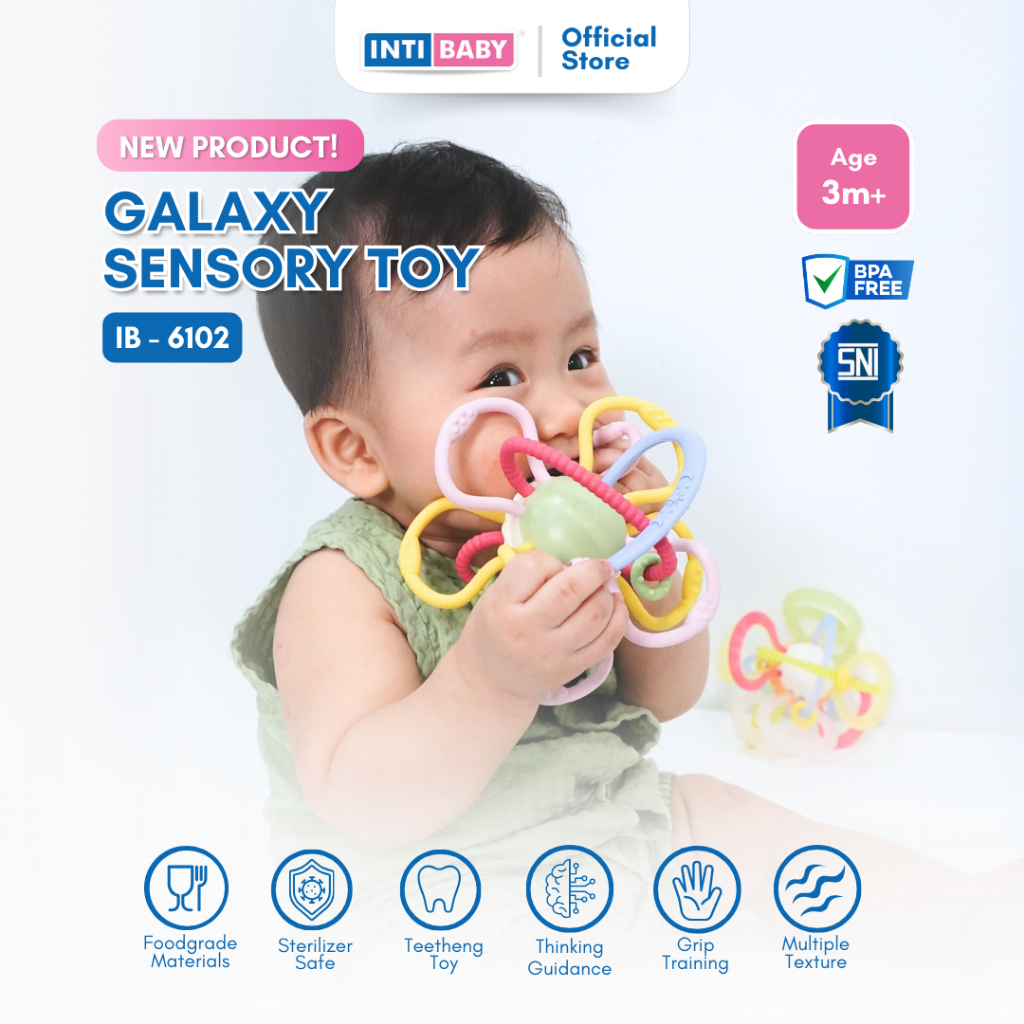 Jual INTI BABY - Galaxy Sensory Toy - Teether - Rattle toys | Mainan ...