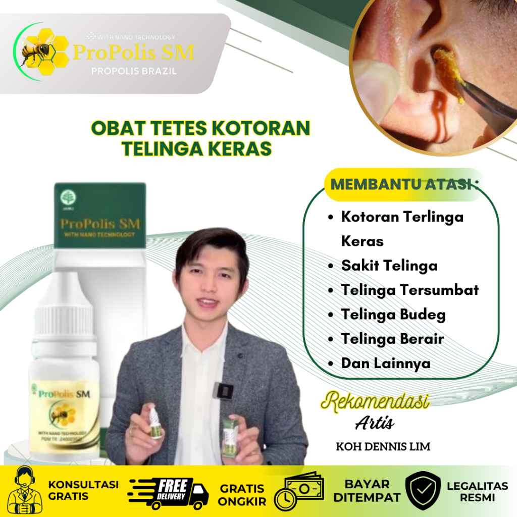 Jual Obat Tetes Kotoran Telinga Keras Menumpuk, Obat Pelunak Kotoran ...
