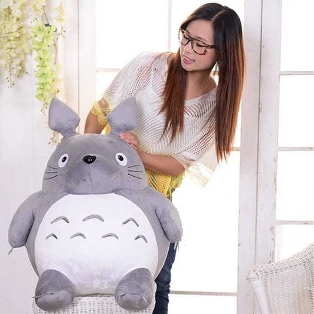 Jual oneka Totoro / Bantal Totoro Anime Lucu Imut dan Gemesin Size 30 ...