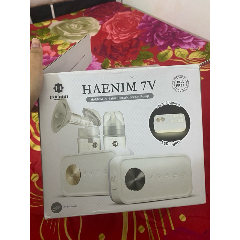 Jual Pompa Asi doubleElektrik dan manual Haenim 7V | Shopee Indonesia