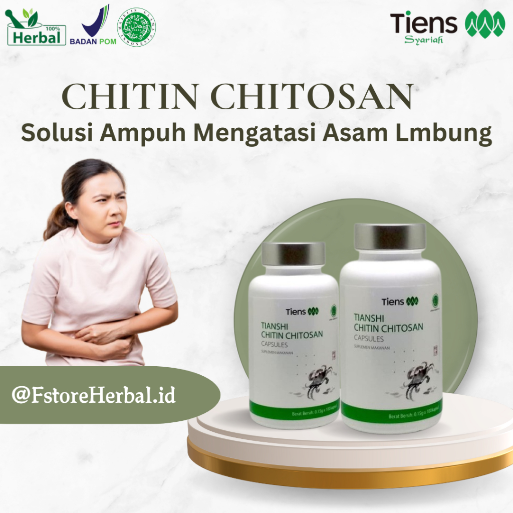 Jual Obat Asam Lambung Kronis Maag Asam Lambung Chitin Chitosan Asam ...