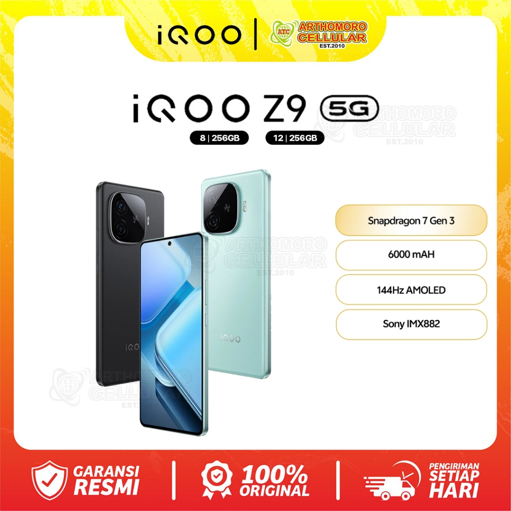 Jual IQOO Z9 5G (8/256) & (12/256) - GARANSI RESMI | Shopee Indonesia