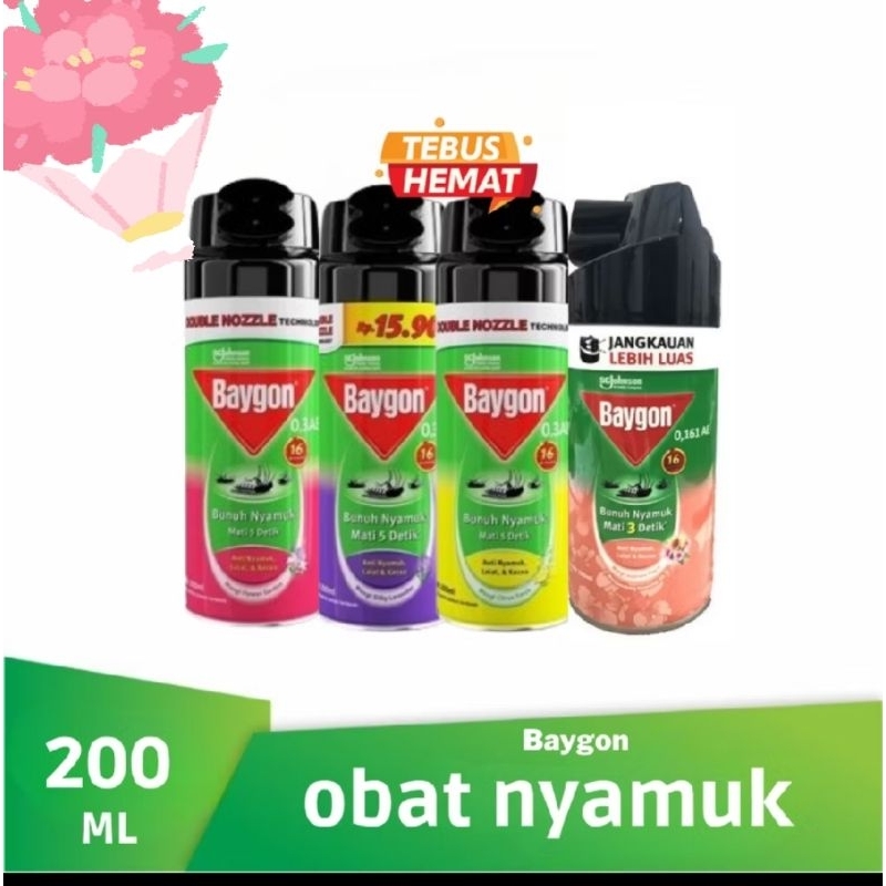 Jual Baygon semprot 200 ml | Shopee Indonesia