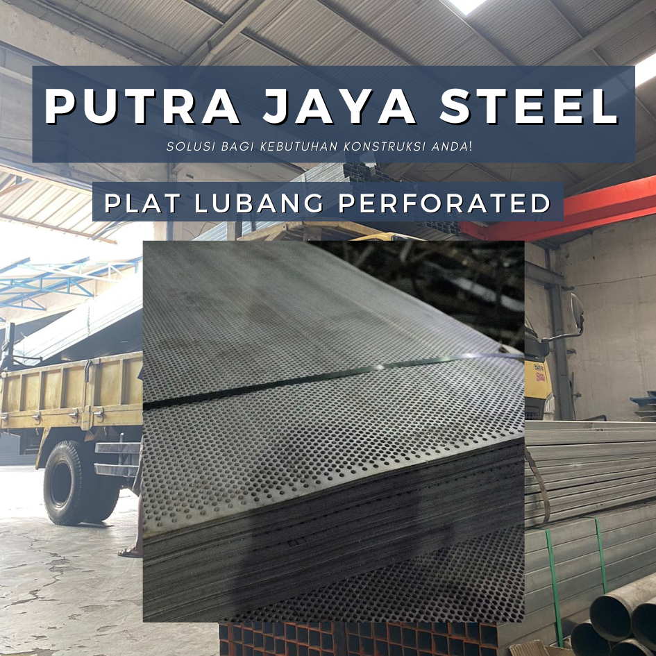 Jual PLAT LUBANG PERFORATED | PLAT BESI LUBANG | Shopee Indonesia