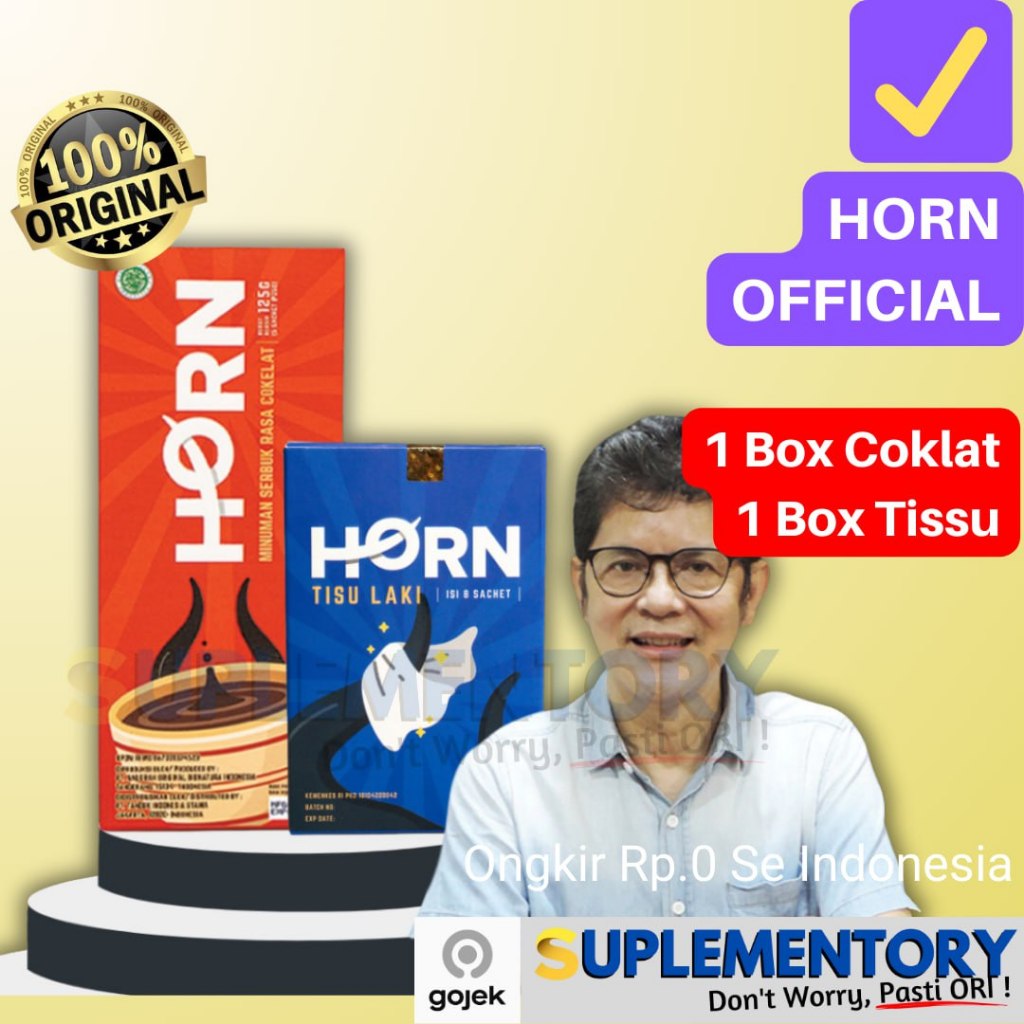 Jual Coklat HORN by dr Boyke 1 Box 5 Sachet Asli Original Bukan Kopi ...