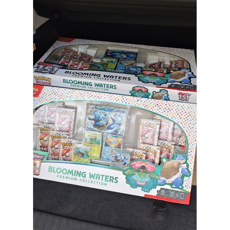 Jual Pokemon Scarlet & Violet 151 Blooming Water Premium Collection Box ...