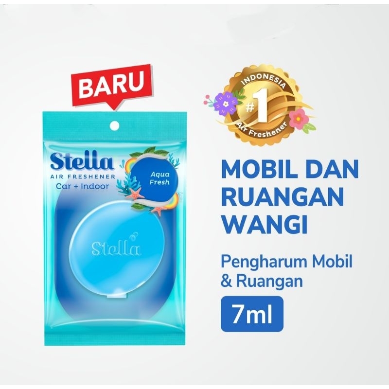 Jual STELLA AIR FRESHENER CAR + INDOOR 7ML ALL VARIAN | Shopee Indonesia
