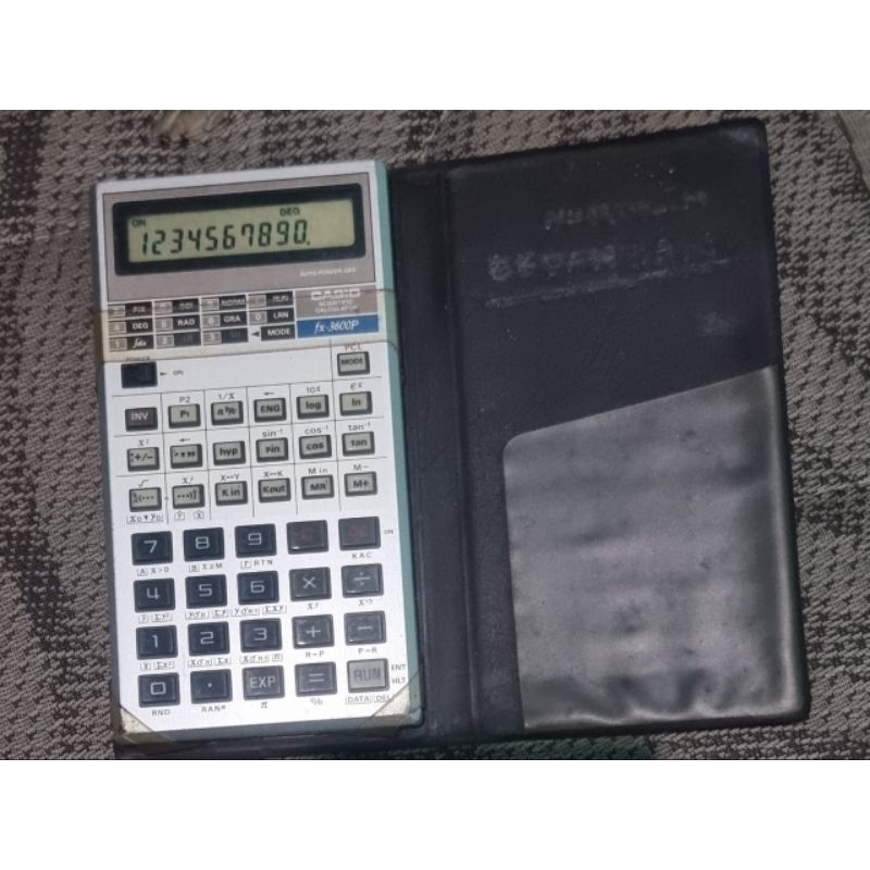 Jual kalkulator Casio fx-3600P Made in Japan seken mulus | Shopee Indonesia