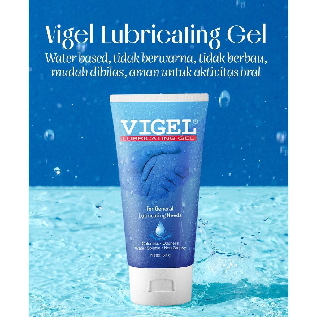 Jual VIGEL LUBRICATING GEL - PELUMAS PELICIN ORGAN INTIM | Shopee Indonesia