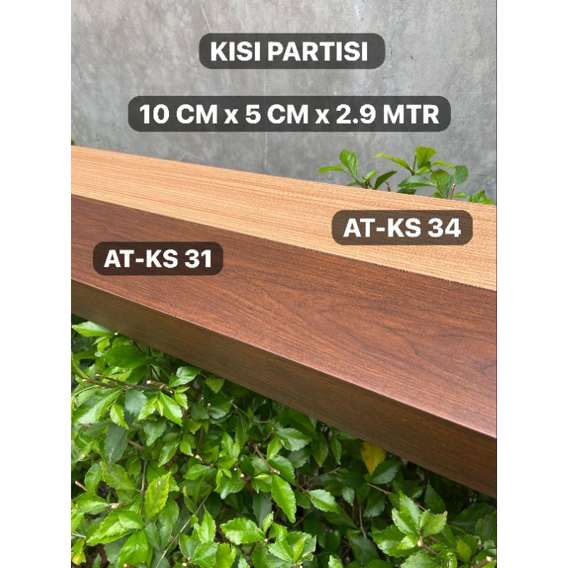 Jual KISI KISI PARTISI PVC 10cmx5cmx2.9m | Shopee Indonesia