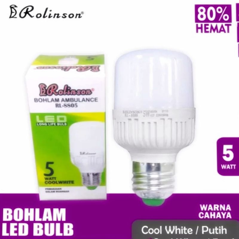 Jual Lampu Led 5/10/15/20 Watt Rolinson/Bohlam Ambulance/Led (RL-88xx) | Shopee Indonesia